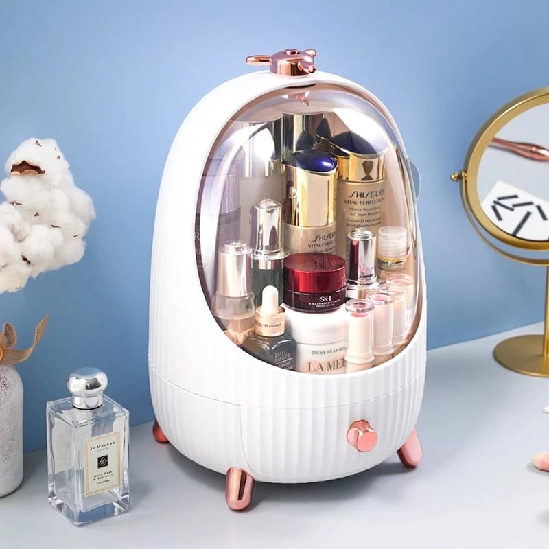 Cosmetic Display Cases With Drawer & LED – Welcome Mart
